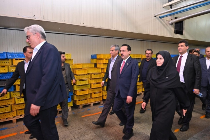 The Governor of Erbil visited the 'Minoo' factory for biscuit and ...