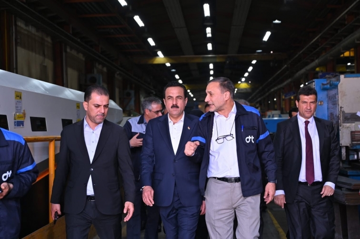 Zanjan... The Governor of Erbil visits the 'Iran Transfo Motor' company ...