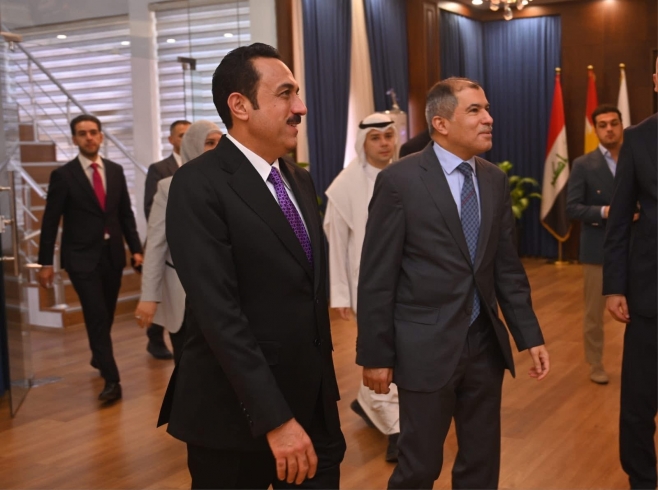 The Governor of Erbil receives the Ambassador of Kuwait to Iraq and the ...