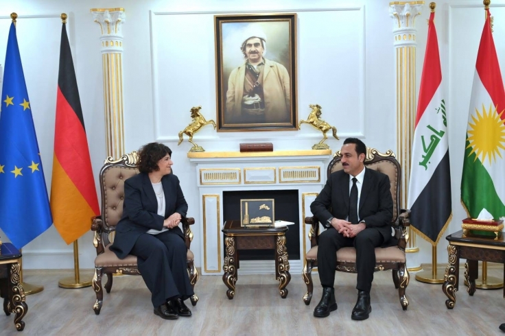 Erbil Governor Receives Deputy Speaker of the Parliament of North Rhine ...