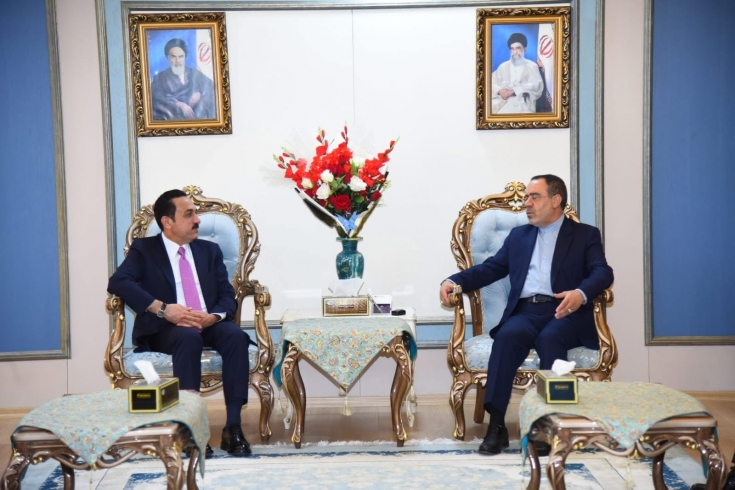 The Governor of Erbil and Iranian Consul General in Erbil: Emphasized ...