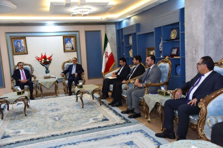 The Governor of Erbil and Iranian Consul General in Erbil: Emphasized ...