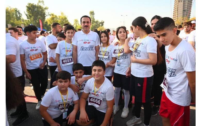 Erbil… The 10th Erbil International Marathon began | پارێزگای هەولێر ...