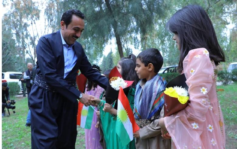 The Governor of Erbil celebrates Newroz alongside the children of the ...